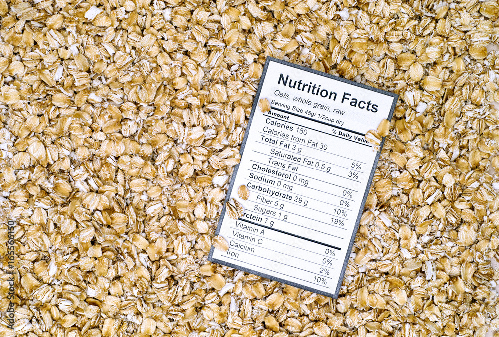 Whole Oats Nutrition