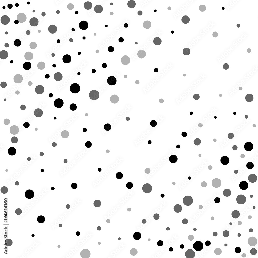 Random black dots. Abstract scattered pattern with random black dots on ... Random black dots. Abstract scattered pattern with random black dots on ...