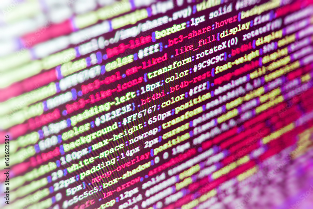 Database Bits Access Stream Visualisation Writing Programming Functions On Laptop Webdesigner