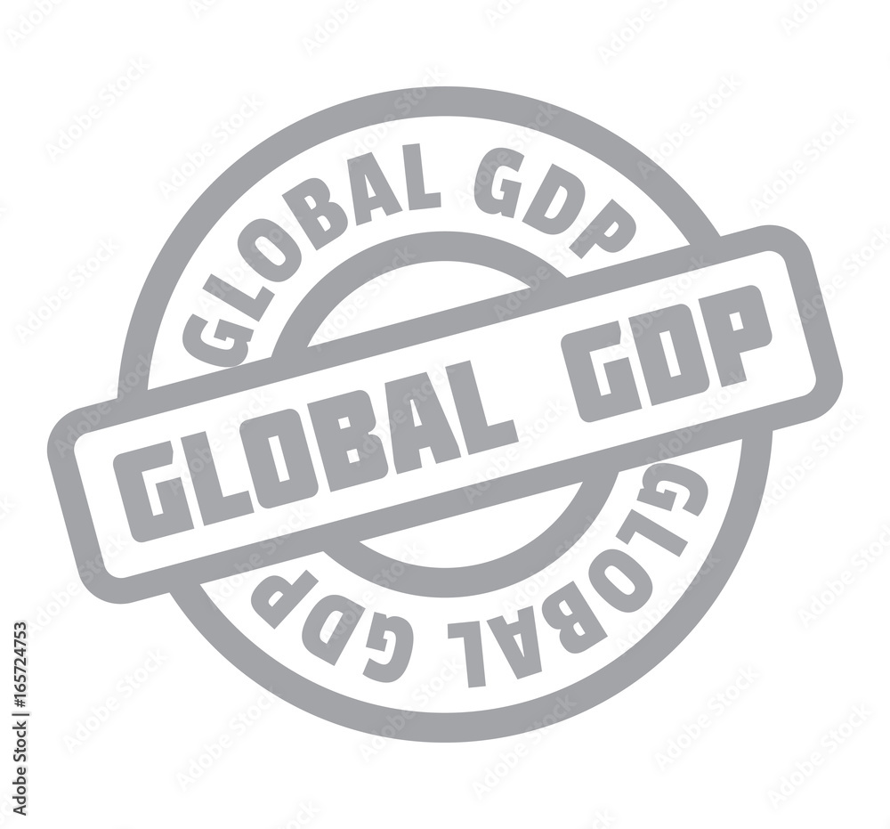 Global Gdp rubber stamp. Grunge design with dust scratches. Effects can ...