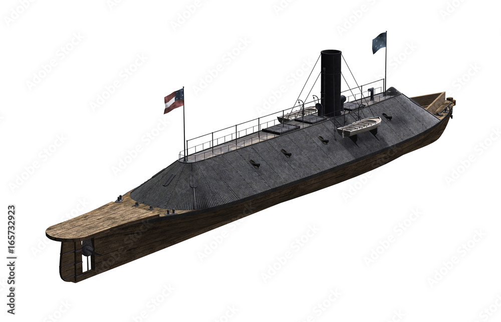 Ironclad Ships Battle Civil War