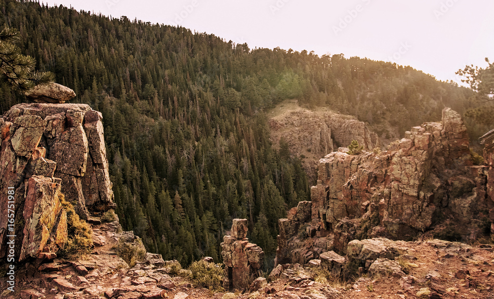 Lookout Point on Casper Mountain, Wyoming Stock Photo | Adobe Stock