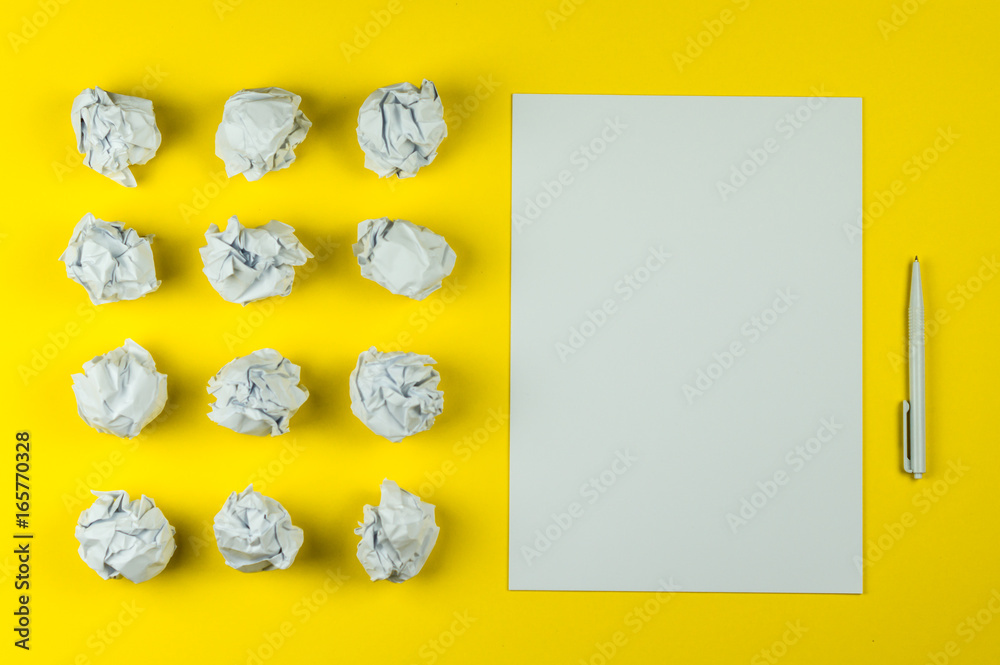 Writers Block Concept Stock Photo | Adobe Stock