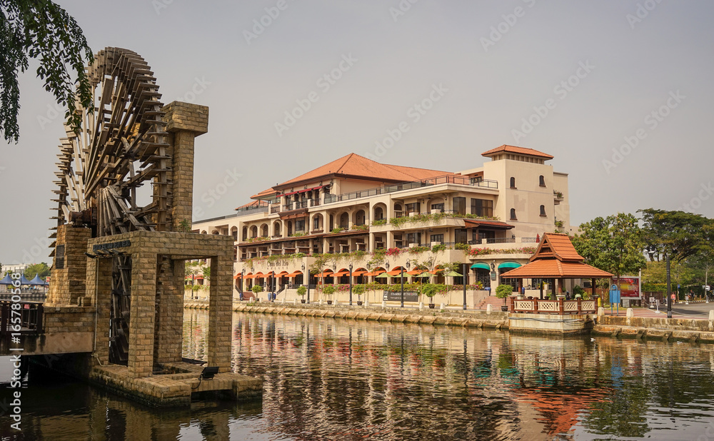 Photo Street in Malacca (Melaka), Malaysia, Phuong | Posters, tableaux ...