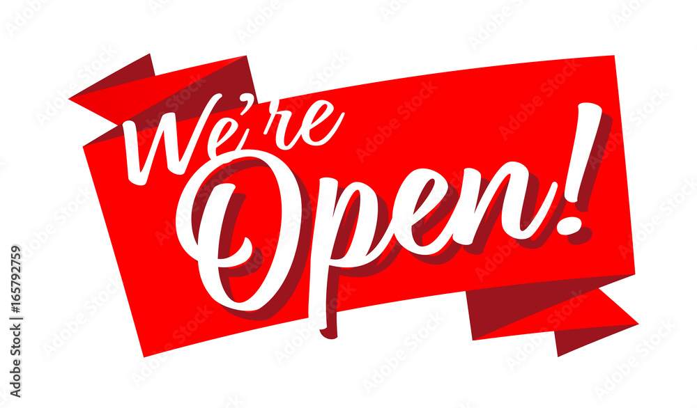 We re Open Sign Stock Vector Adobe Stock we-re-open-sign-stock-vector-adobe-stock