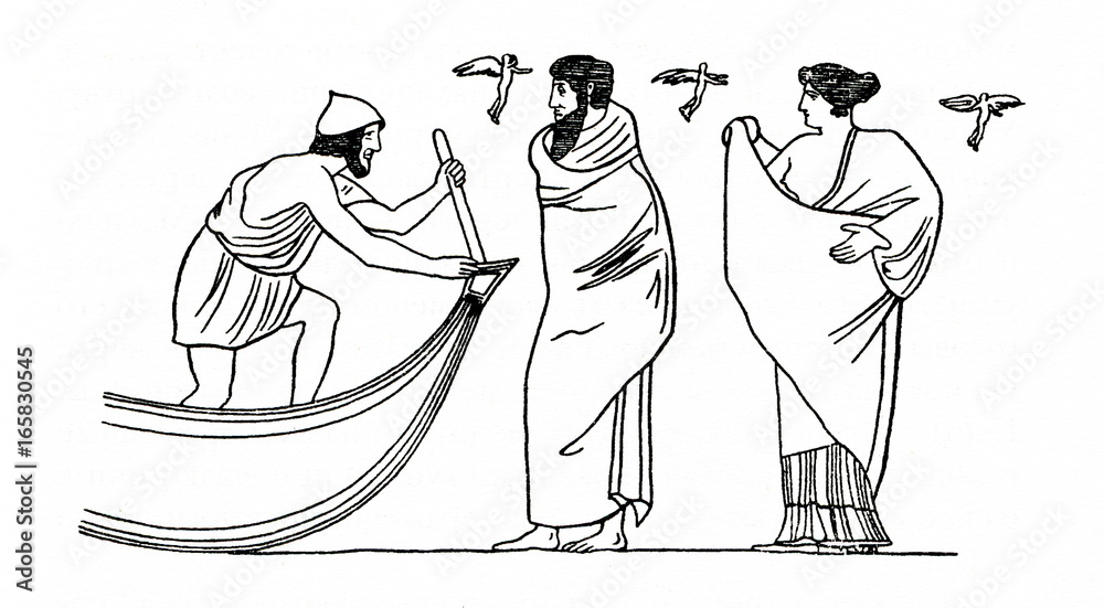 Charon, ferryman of Hades who carries souls of the newly deceased ...