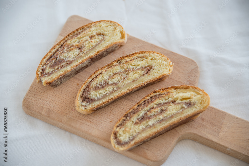 Nuss Strudel Stock-Foto | Adobe Stock