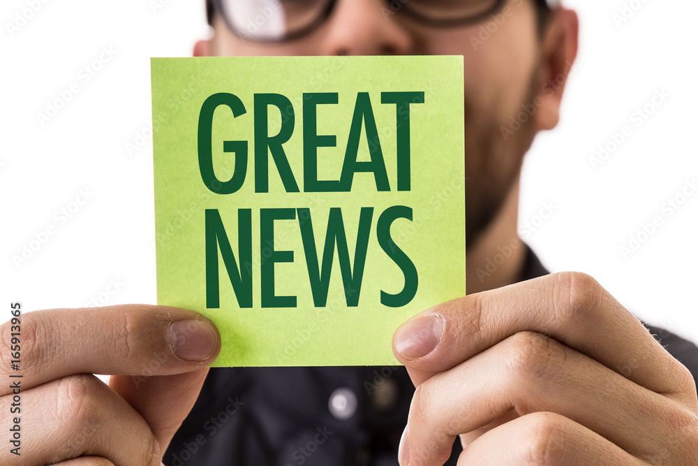 Great News Stock Photo | Adobe Stock