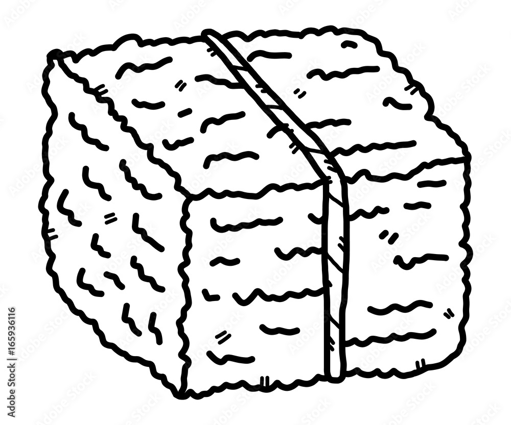 Hay Clipart Black And White