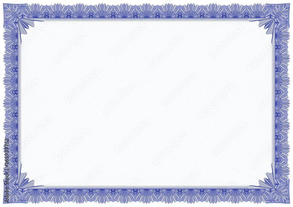 Classic Border with outline inside background editable vector Stock ...