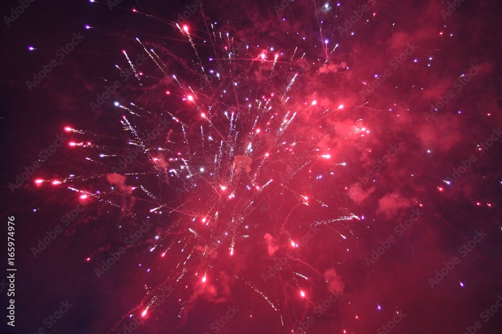 Red Explosion Stock Photo | Adobe Stock