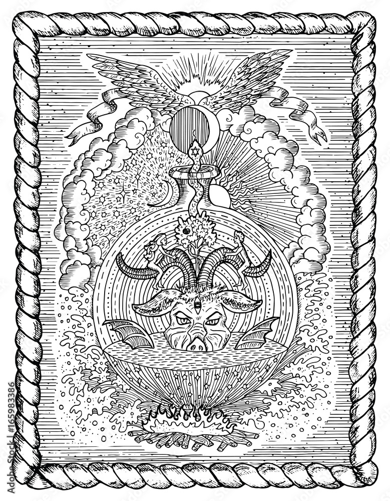 Black And Grey Religious Drawings