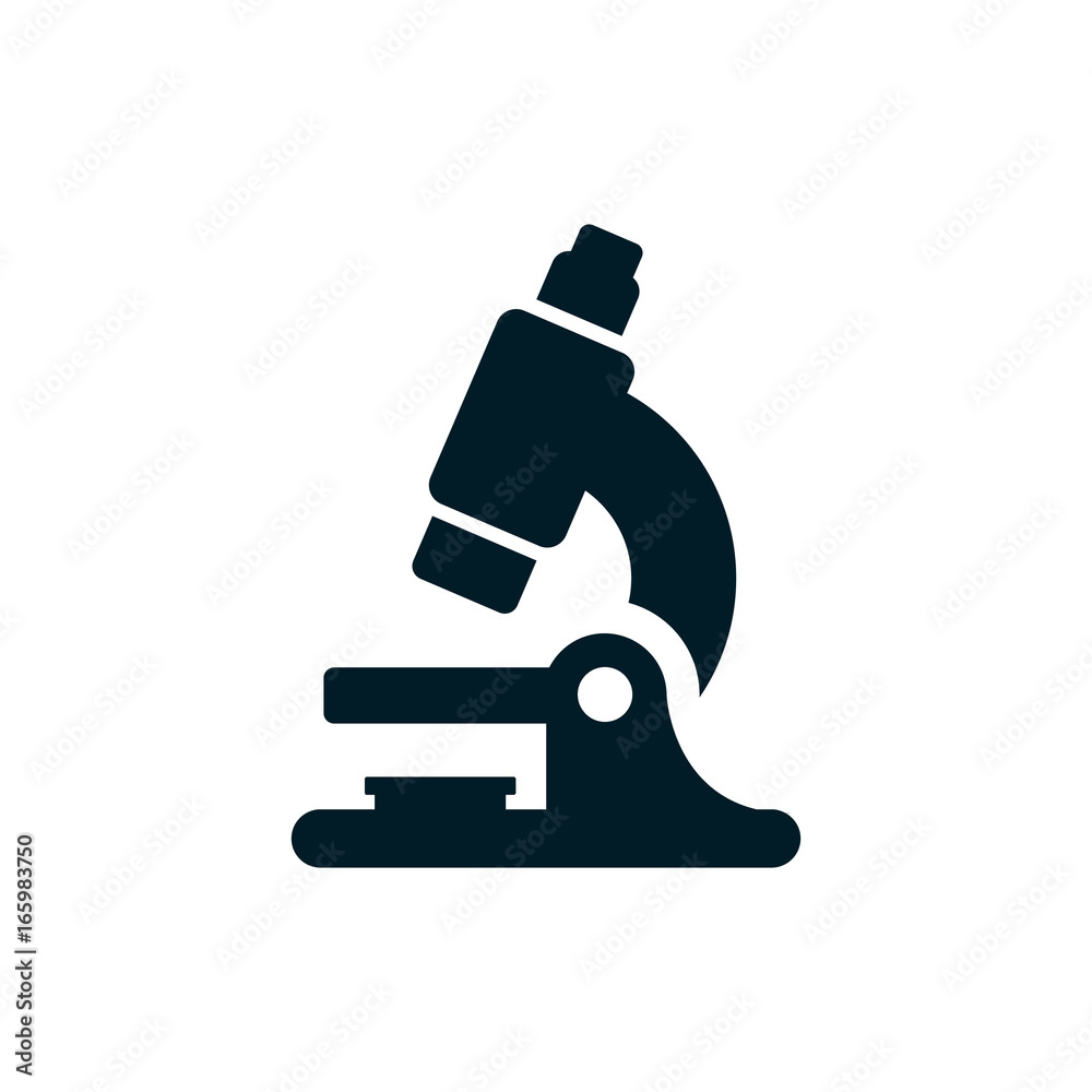 lab microscope icon Stock Vector | Adobe Stock
