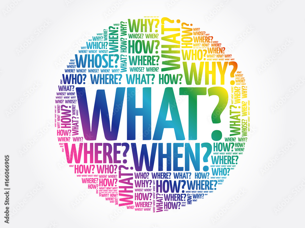 Questions whose answers are considered basic in information gathering ...
