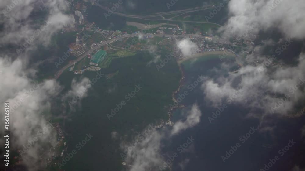 Vidéo Stock 4K Aerial View Of Busan Metropolitan City From Above With ...