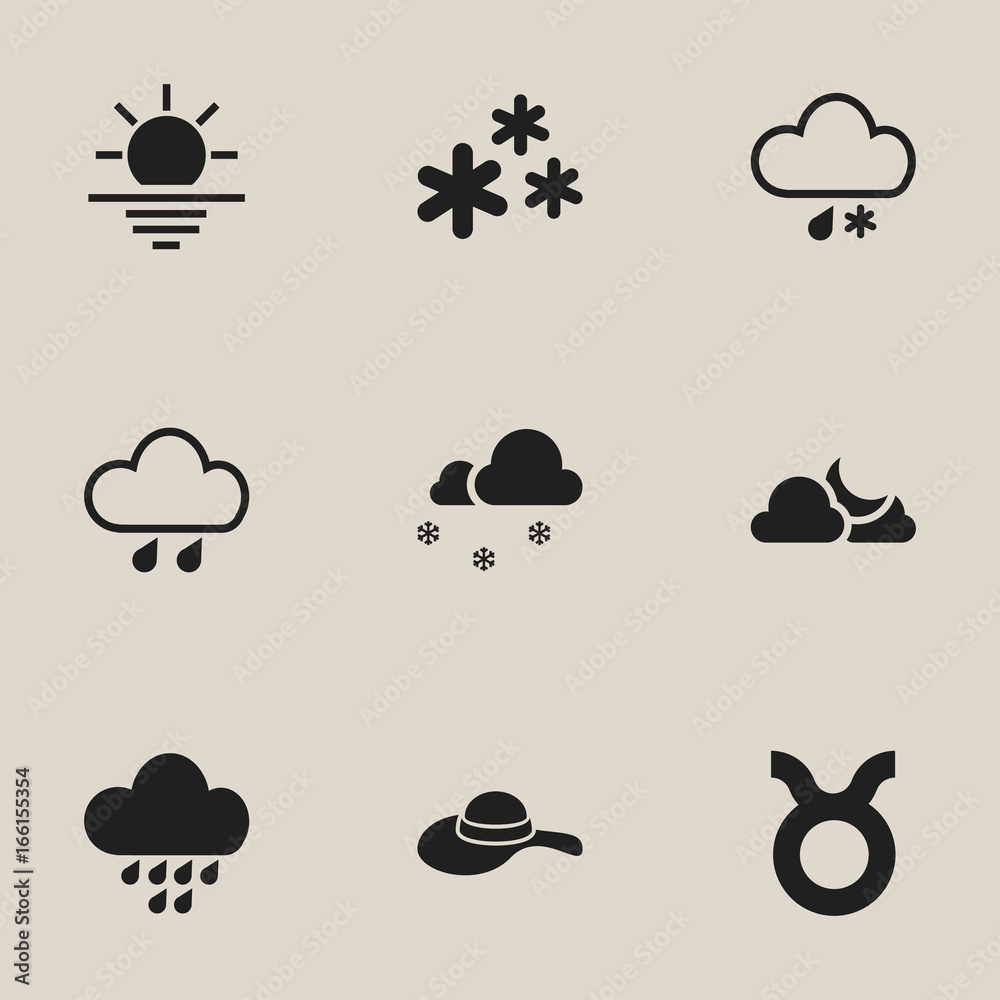 Precipitation Symbols