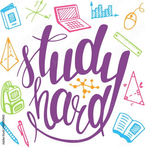 Study Hard Clipart
