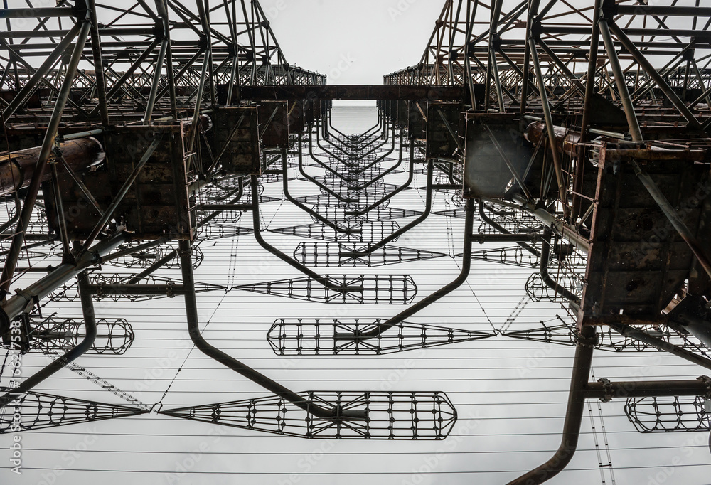 Soviet radar station in Chernobyl Stock Photo | Adobe Stock