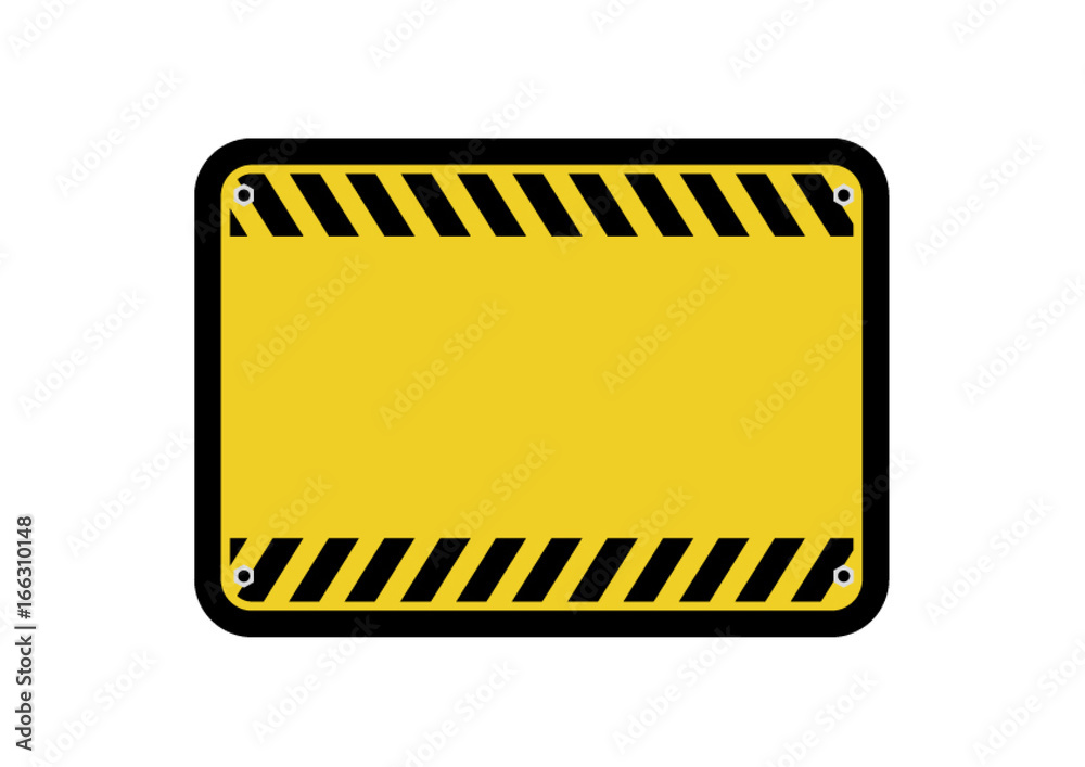 Warning, sign Stock Illustration | Adobe Stock
