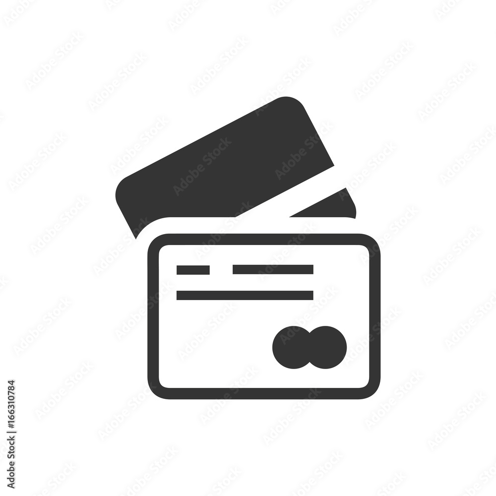 Payment Card Icon Stock Vector | Adobe Stock