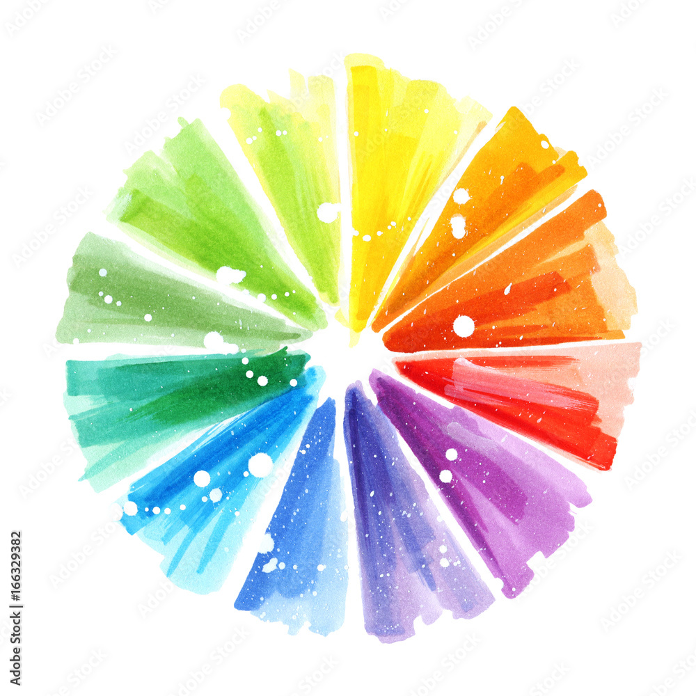 Color Wheel Design Art