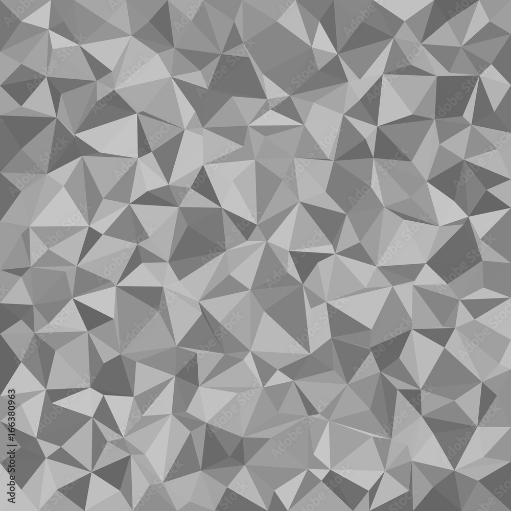 Abstract triangle tiled mosaic background - polygon vector illustration ...
