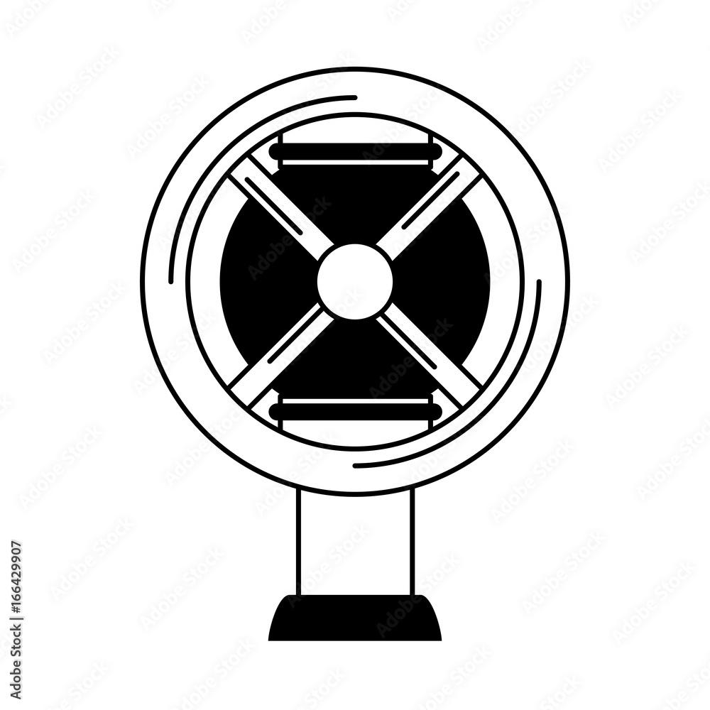 valve and handle with pipe icon image Stock Vector | Adobe Stock
