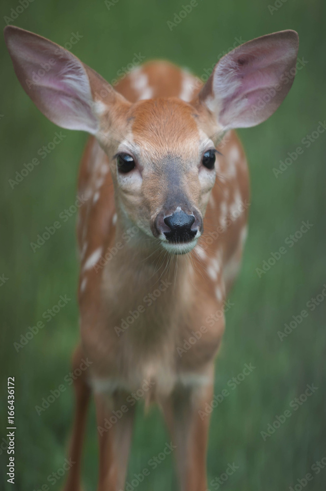 Whitetail Deer Fawn Face