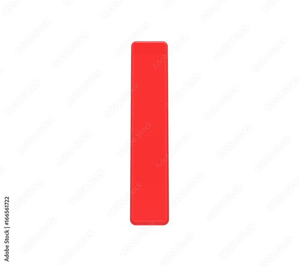red letter I Stock Illustration | Adobe Stock
