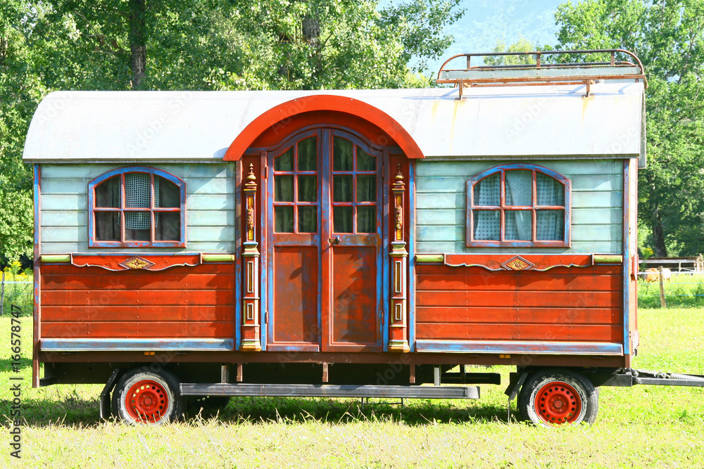 roulotte Stock Photo | Adobe Stock