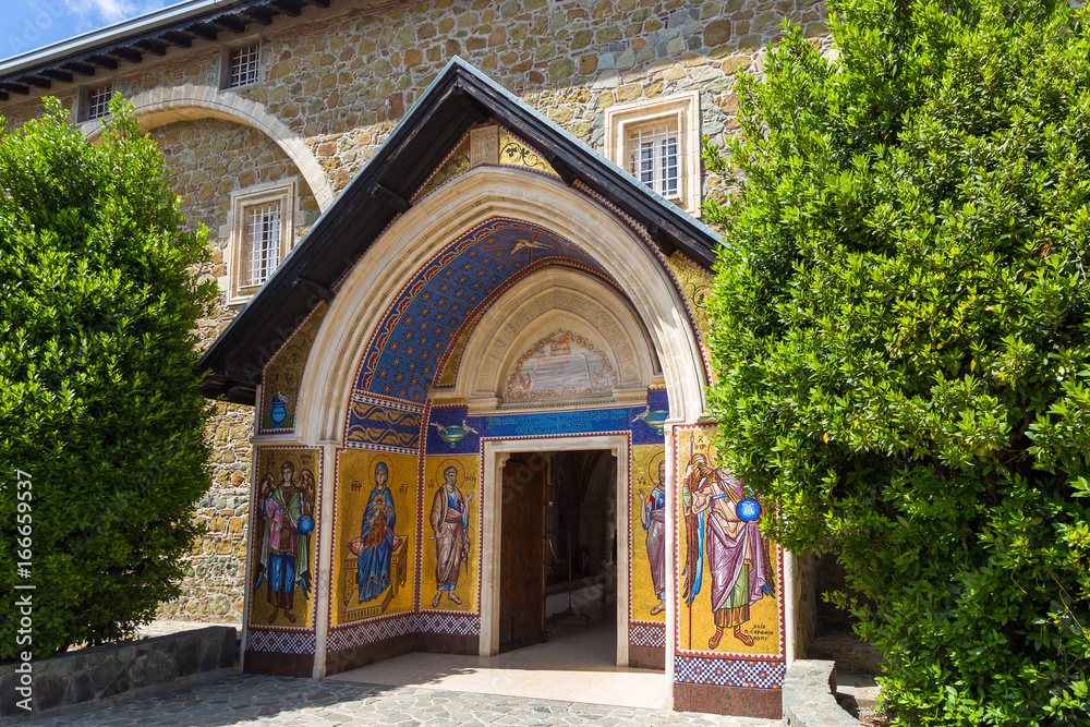 Kykkos Monastery, one of the wealthiest and best-known monasteries in ...