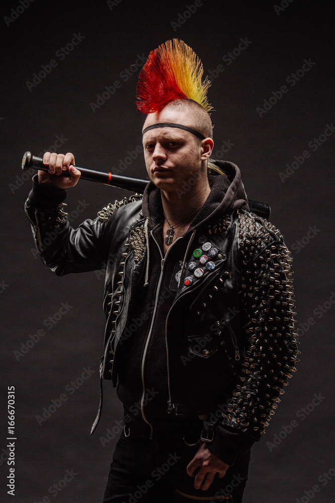 Mohawk Punk Spike