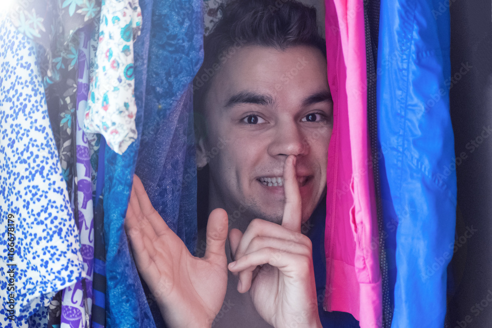 Hiding In The Closet