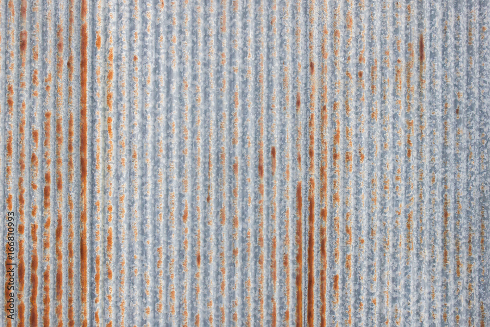 Old metal sheet roof texture. Pattern of old metal sheet. Rusty metal ...