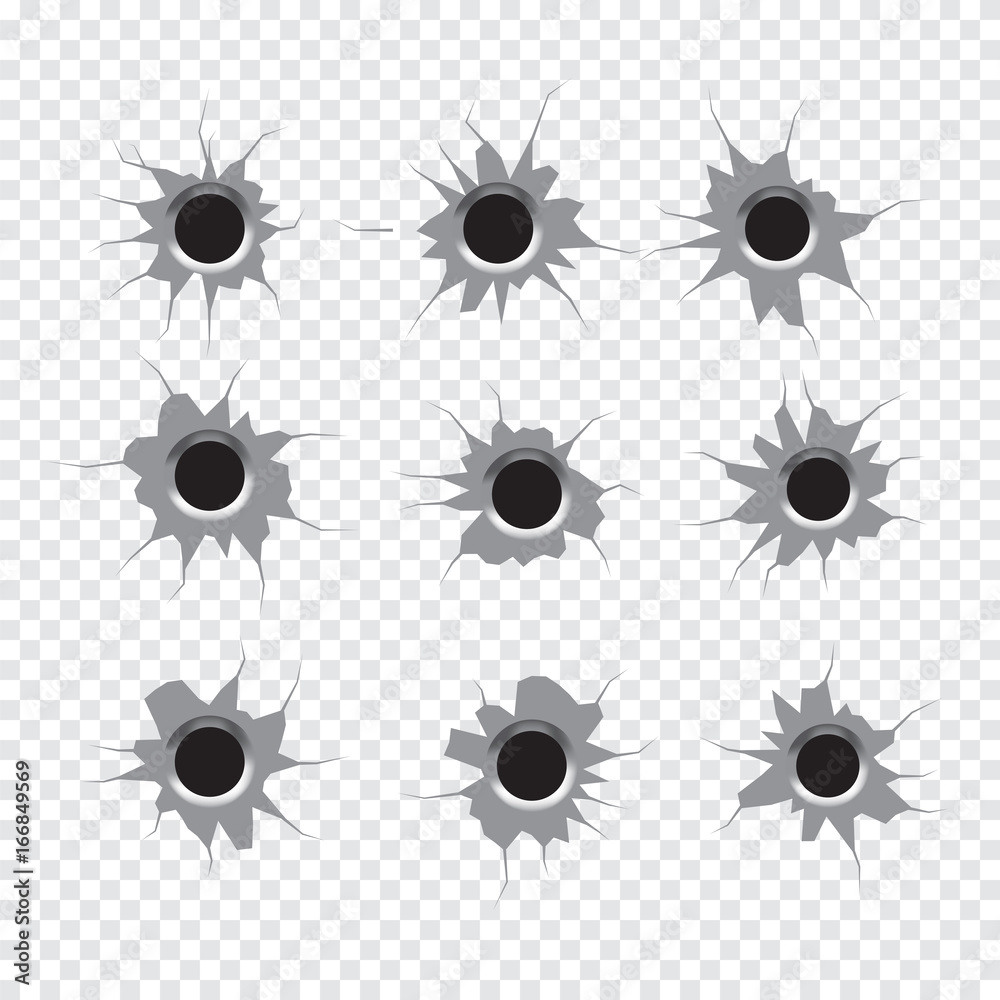 Bullet Hole Vector