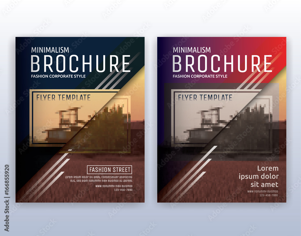 Multipurpose modern corporate business flyer layout design. Suitable ...