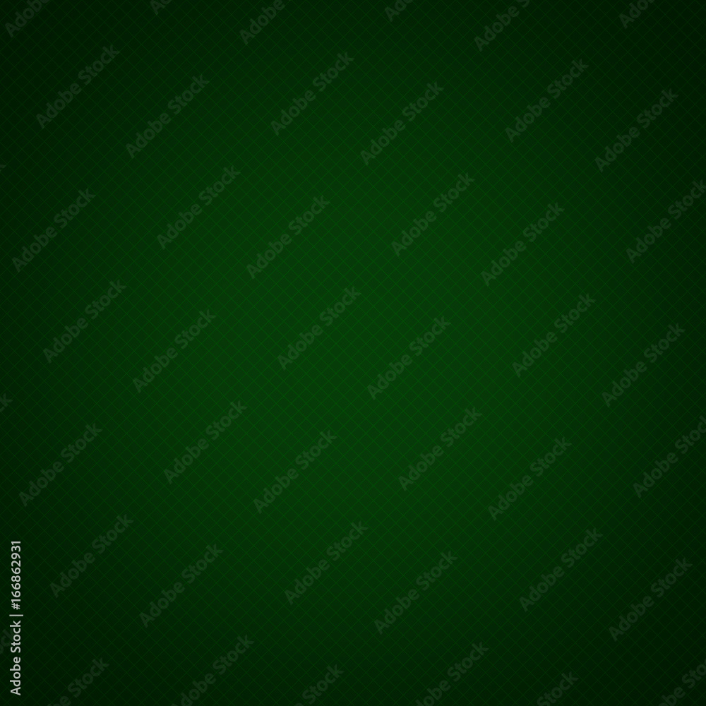 Abstract dark green background with grid Stock Illustration | Adobe Stock