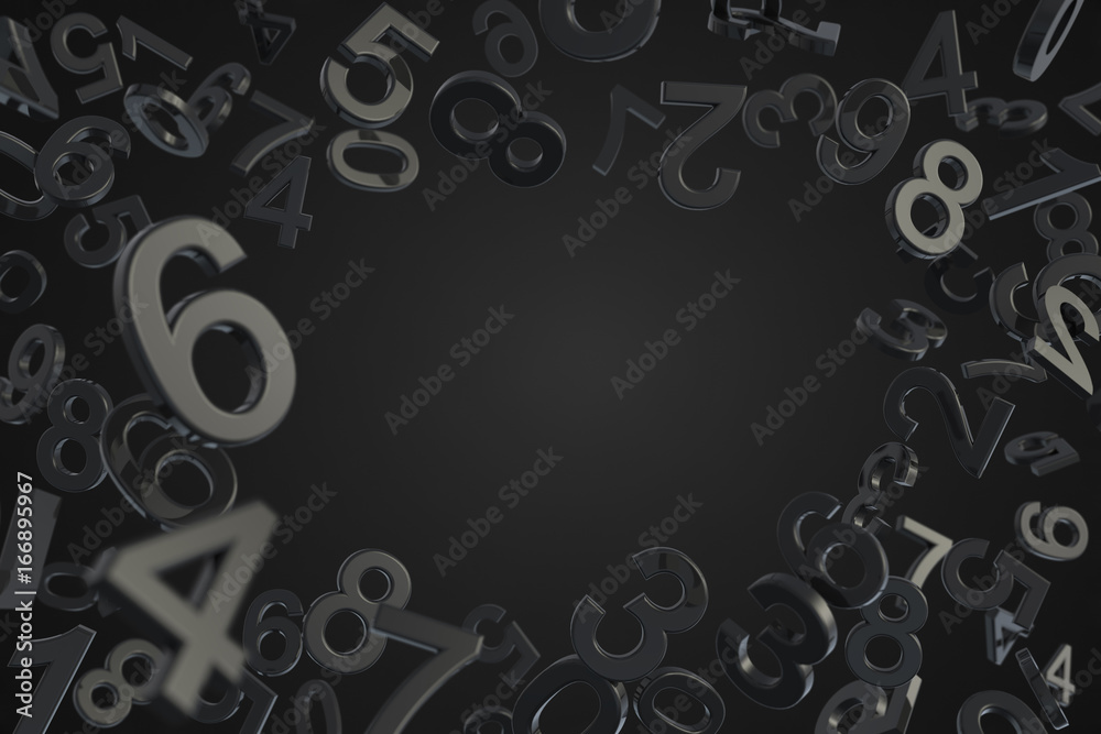 number background Stock Illustration | Adobe Stock