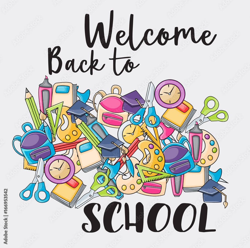 School Doodle Clip Art