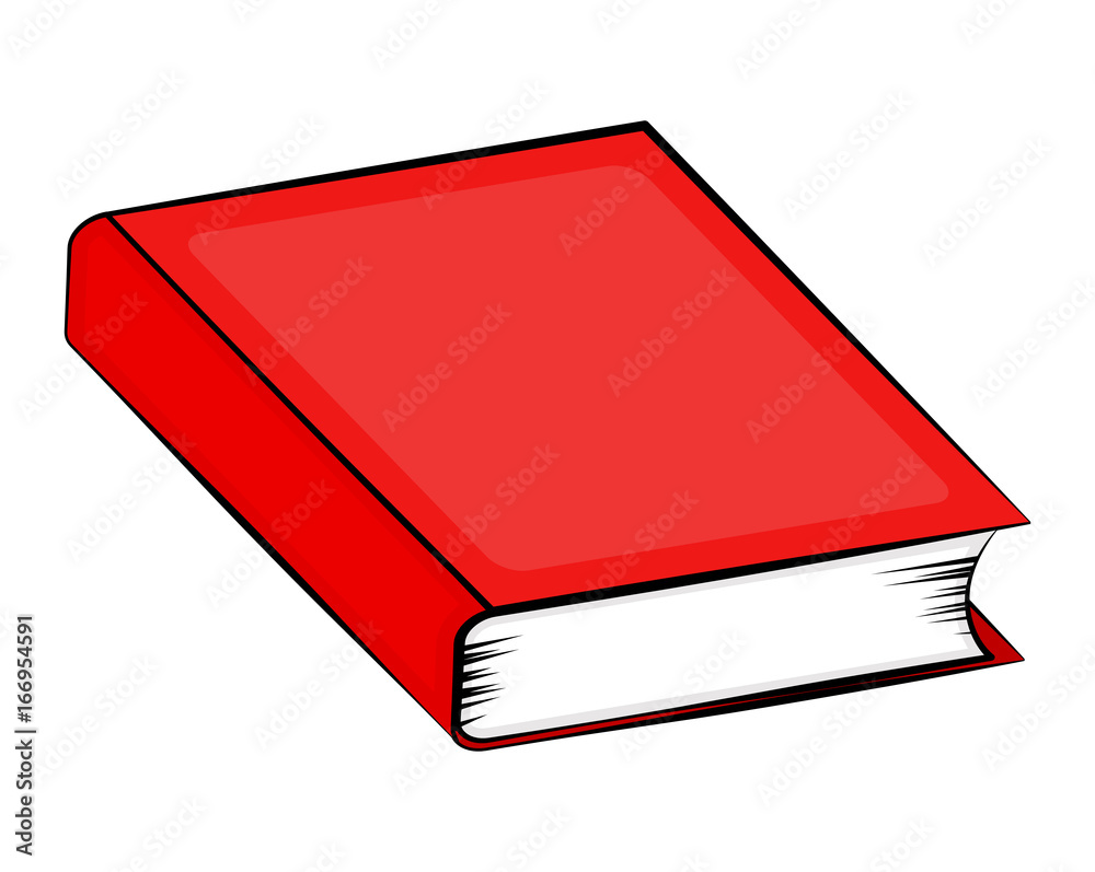 closed book cartoon vector symbol icon design. Beautiful illustration ...