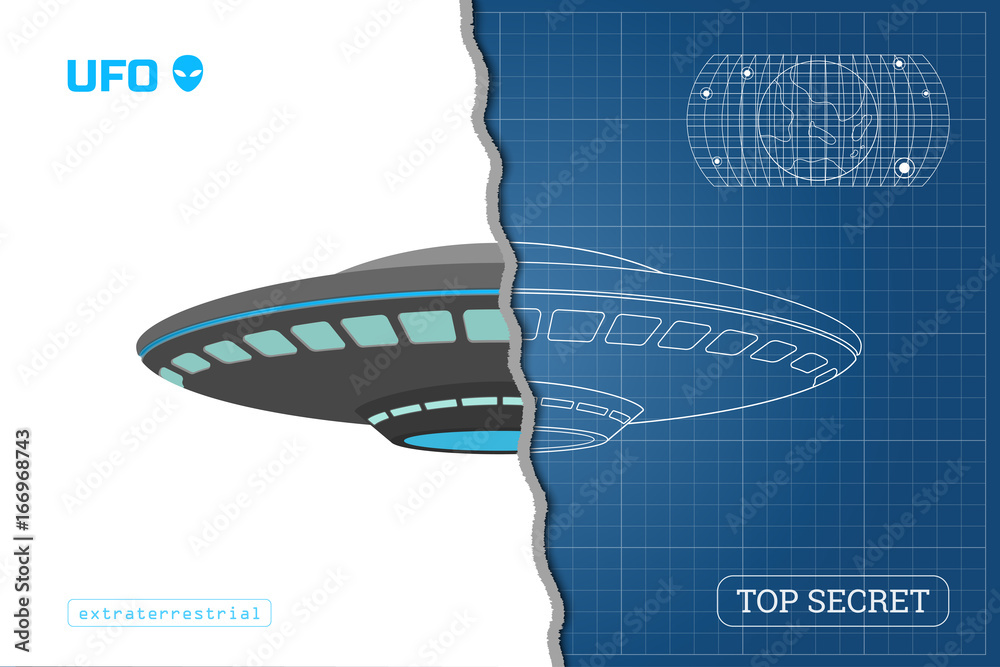 Engineering blueprint of helicopter. Helicopters view: side. Industrial ...