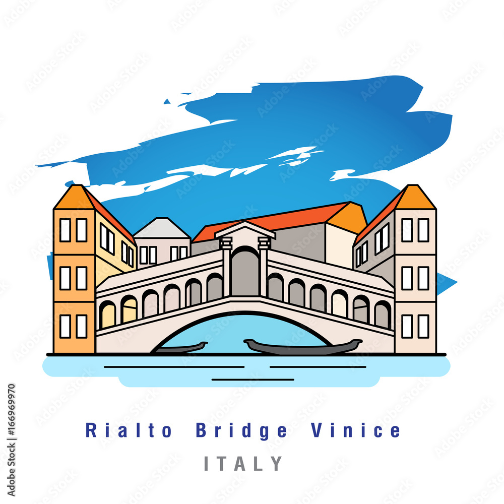 Rialto Bridge Clipart