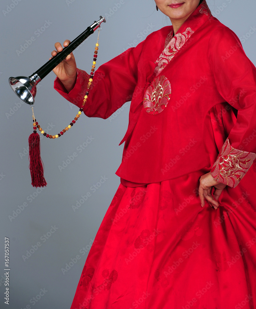 Taepyongso - Korean traditional musical instruments Stock Photo | Adobe ...