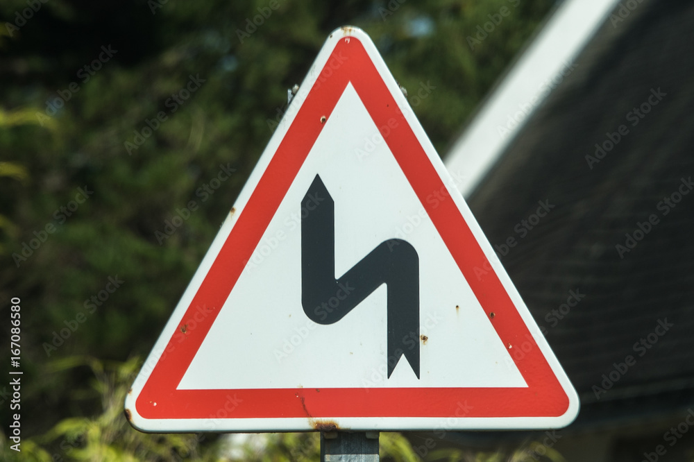 panneau de circulation automobile Stock Photo | Adobe Stock