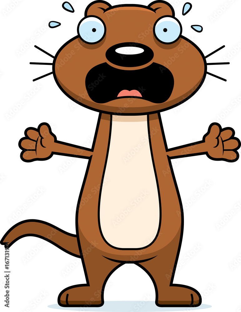 Nervous Cartoon Animal