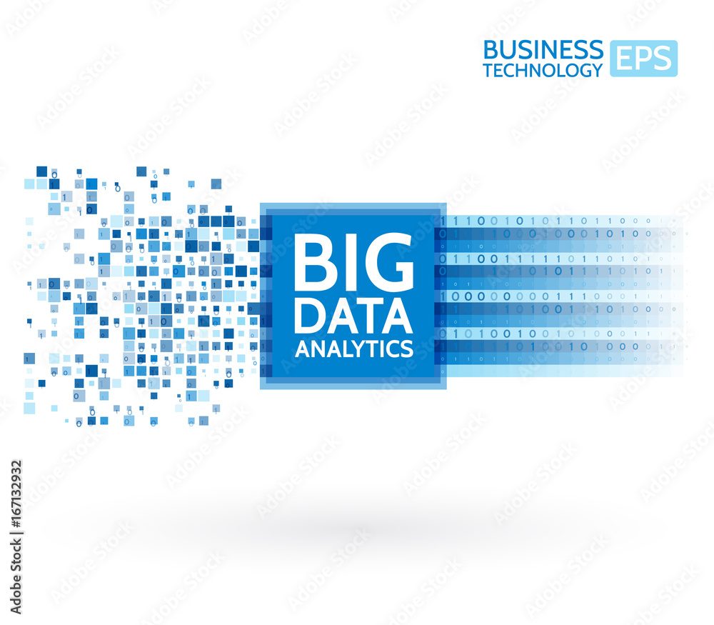 Analysis Of Information Data Mining Visualization Abstract Digital Sorting Information Binary