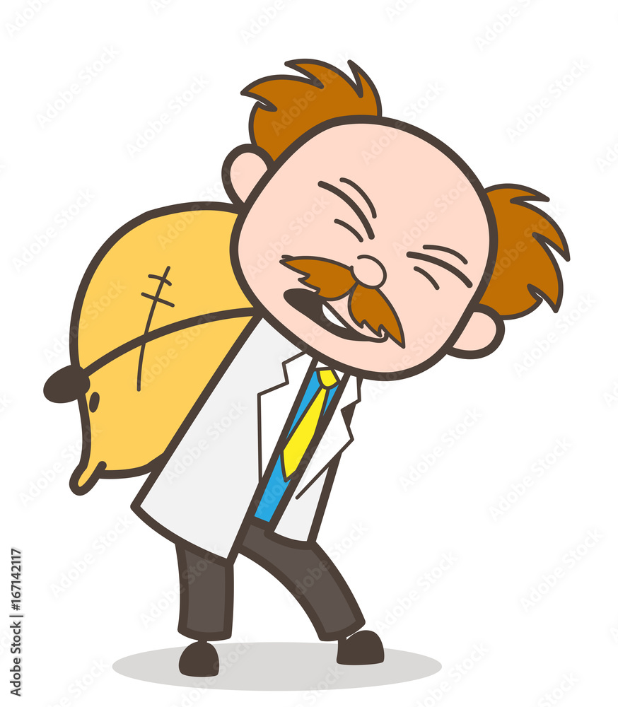 Burden Cartoon