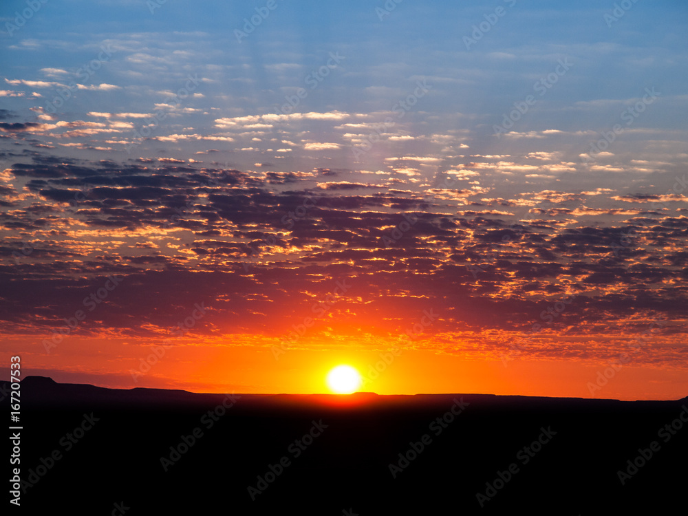 Serene Landscape Sunset