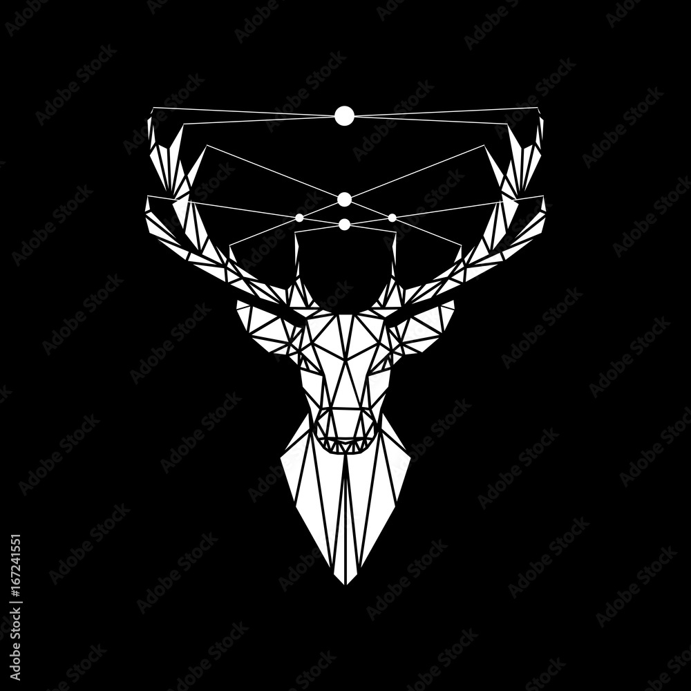 Hirsch Logo Stock Vector | Adobe Stock