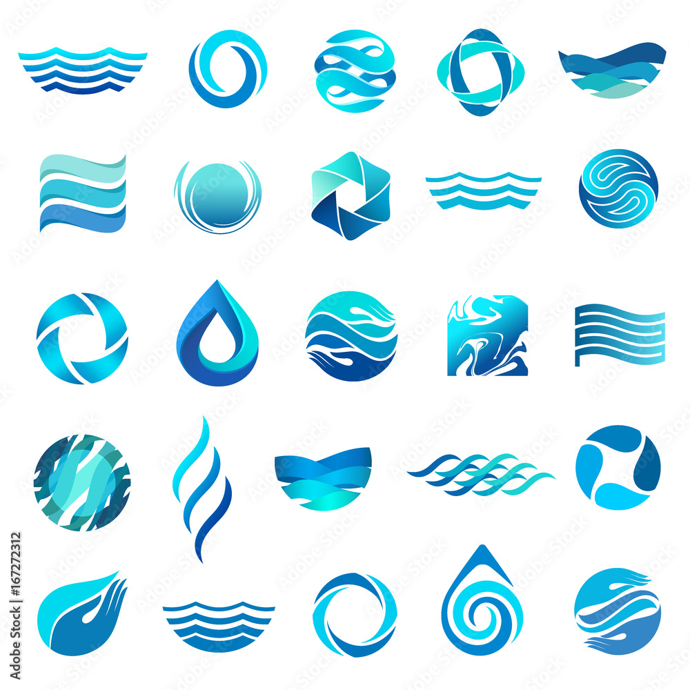 Water Vector Logo
